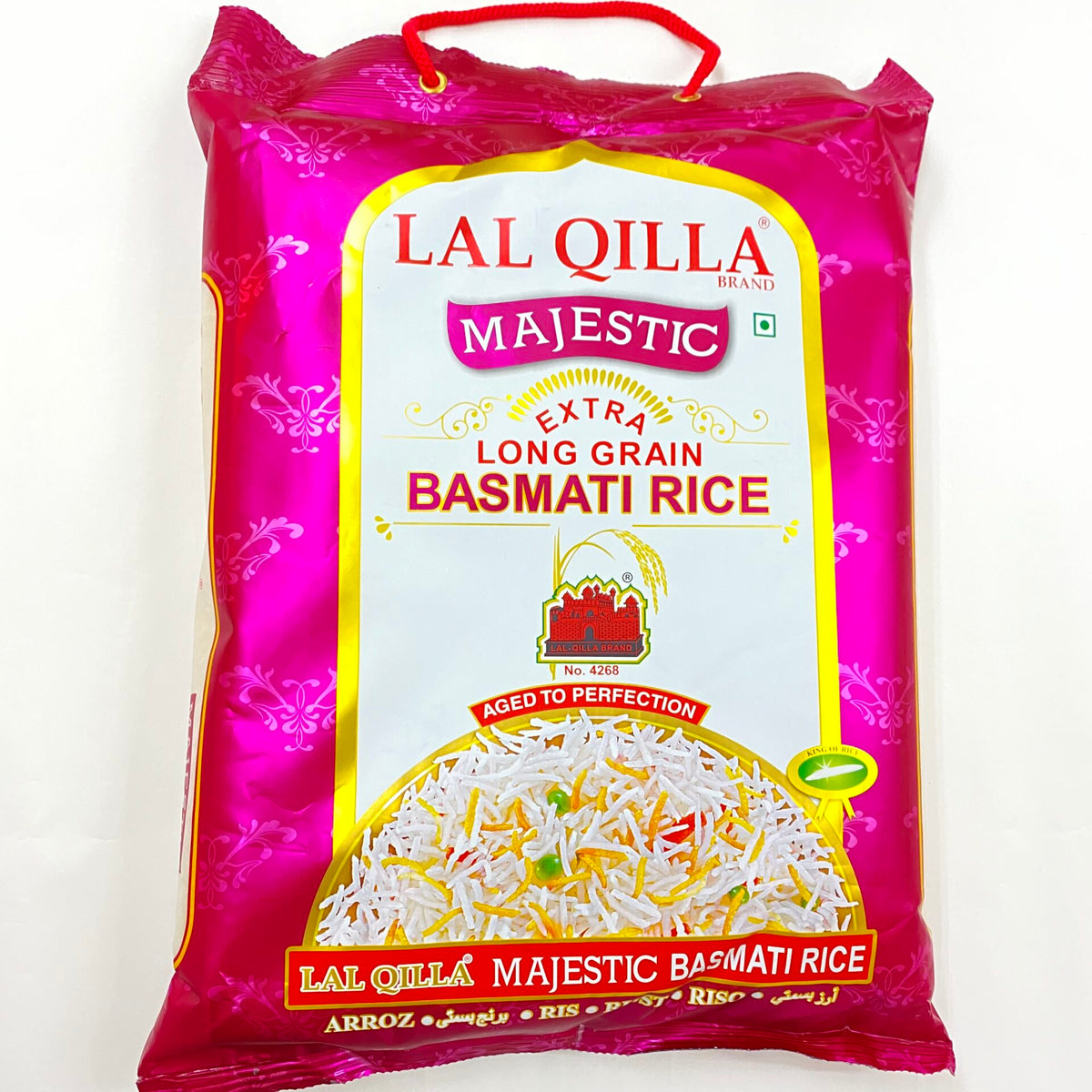 Basmati Rice Majestic 5kg Lalqila – Indobazaar Shop