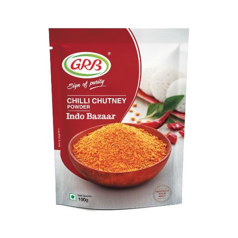GRB Chilli Chutney Powder 100g – Indobazaar Shop